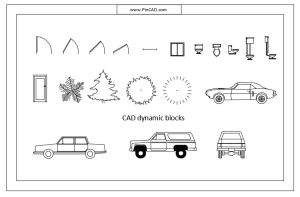 Free CAD Dynamic Block Download | Smart DWG Blocks