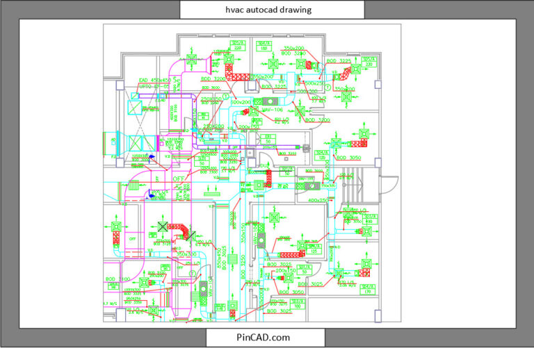 HVAC Duct Drawings | Free Download for Accurate Designs - PinCad