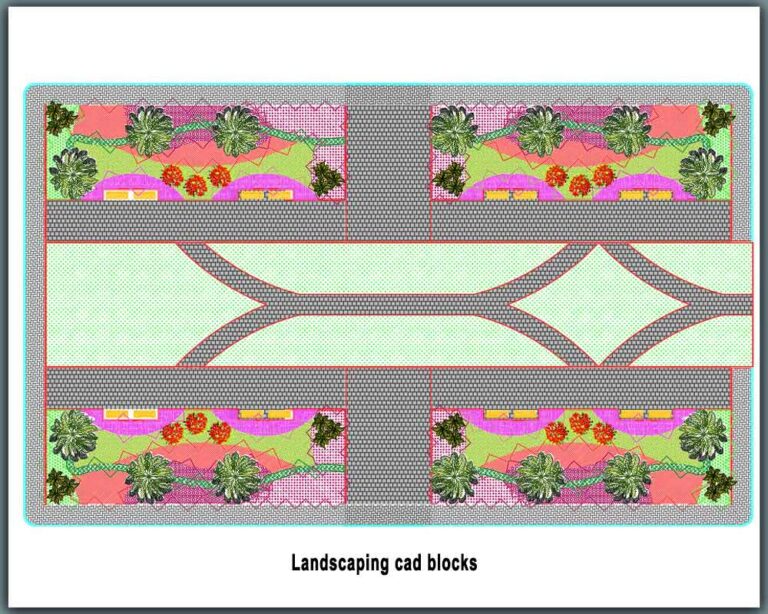 Landscaping CAD Blocks | Free Download for Your Designs - PinCad