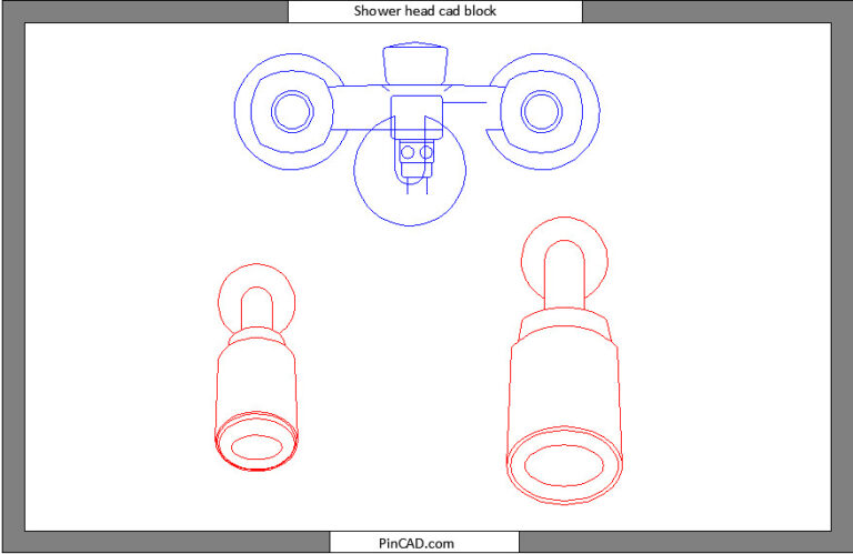 Shower Head CAD Block – Enhance Your Design Projects Shower Head CAD Block – Enhance Your Design Projects