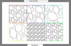 Gravel CAD Block Free | Hatch Pattern DWG - PinCad