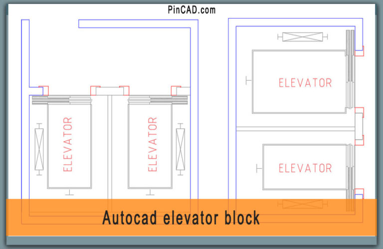 AutoCAD Elevator Block Download – Enhance Your Design - PinCad