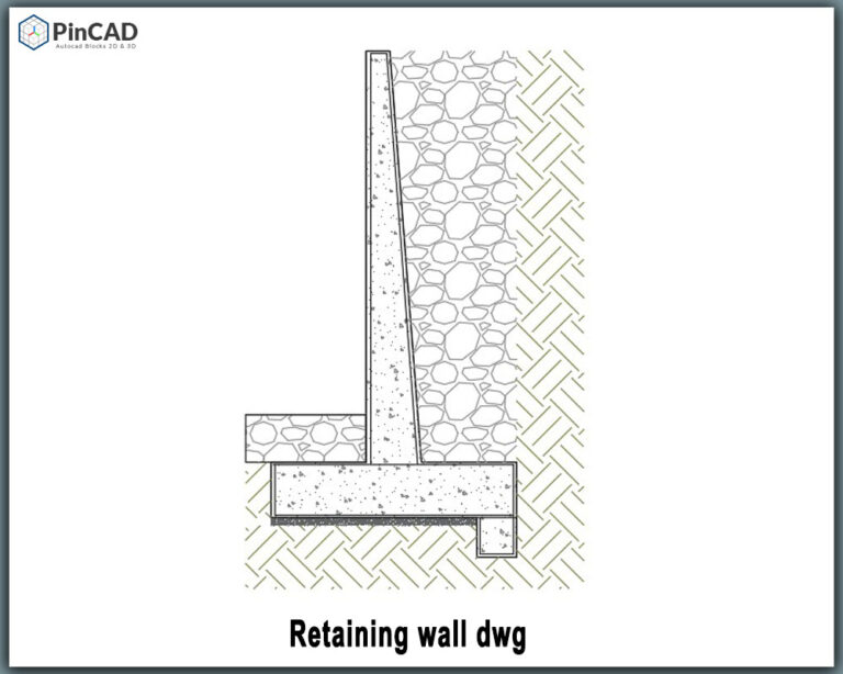 retaining wall dwg – Free CAD Detail Download - PinCad